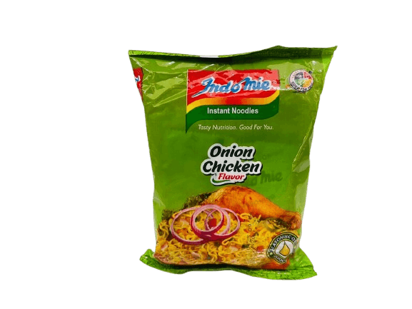INDOMIE ONION CHICKEN 70G – CLASSIC INSTANT NOODLES WITH SAVORY ONION ...